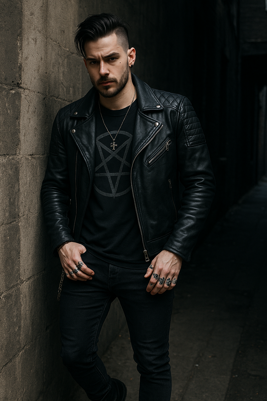 Gothic Casual Style Guide: From Statement Leather to Subtle Symbols