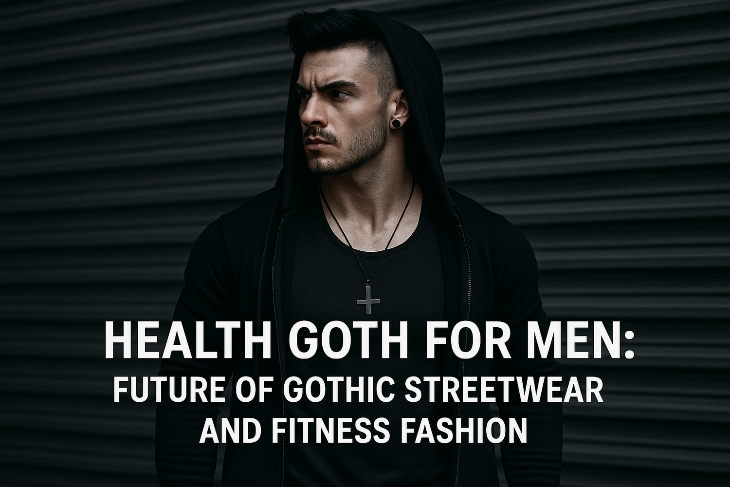 Health Goth for Men: Future of Gothic Streetwear and Fitness Fashion