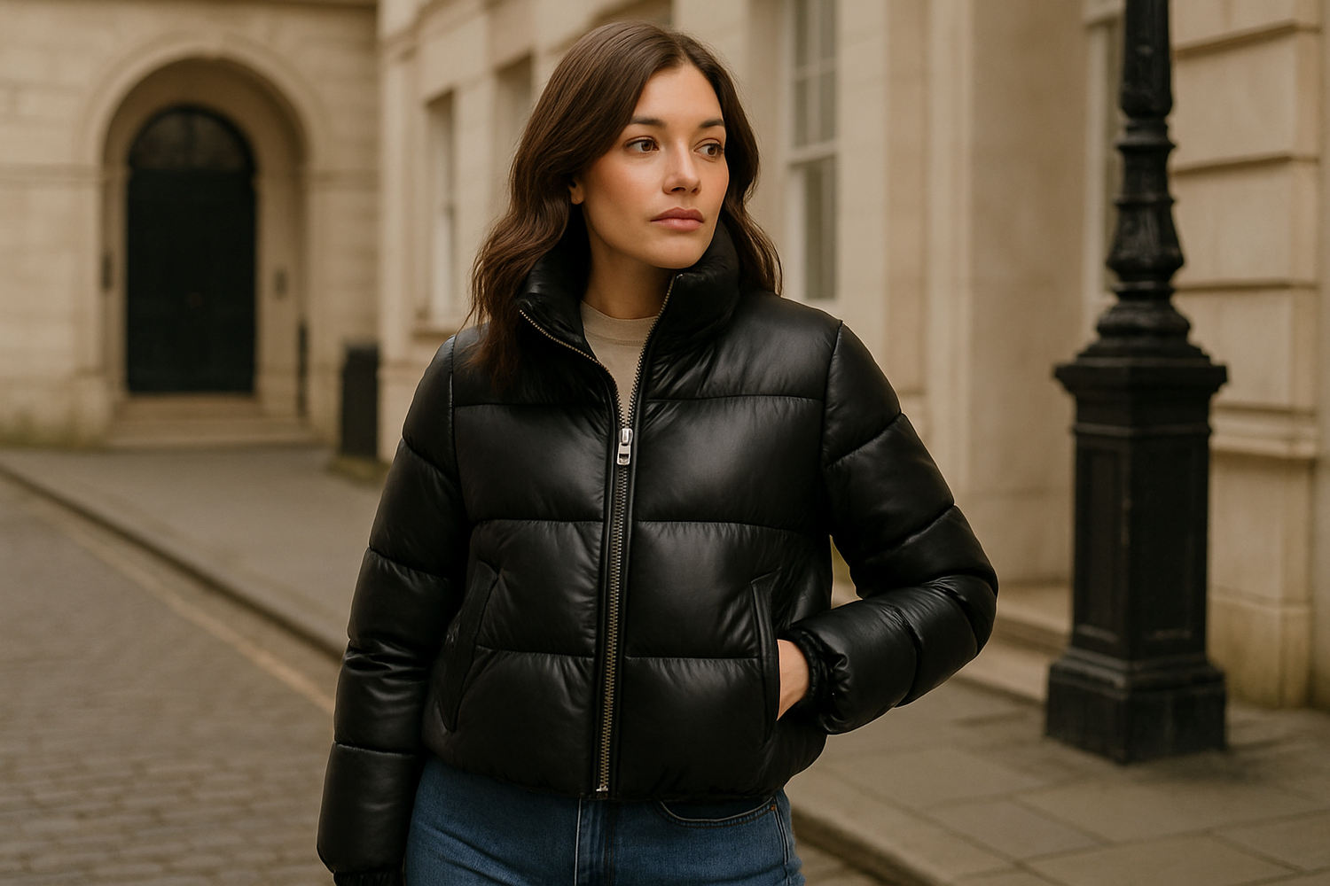 How to Style Women’s Leather Puffer Jackets: The New Era of Warmth