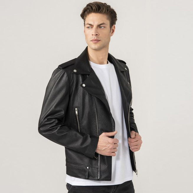 Men's Biker Leather Jackets: The Perfect Riding Companion