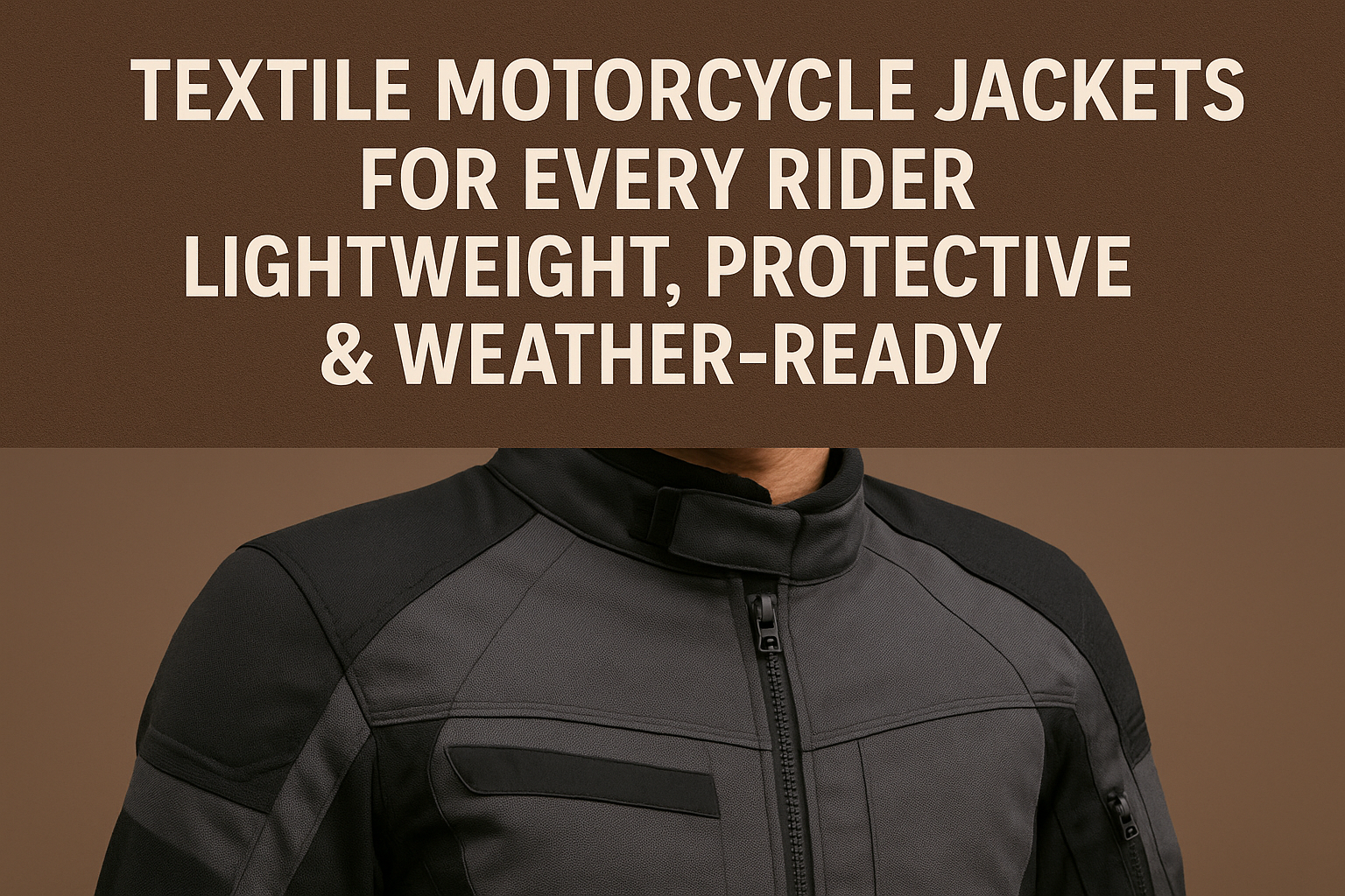 Textile Motorcycle Jackets for Every Rider: Lightweight, Protective