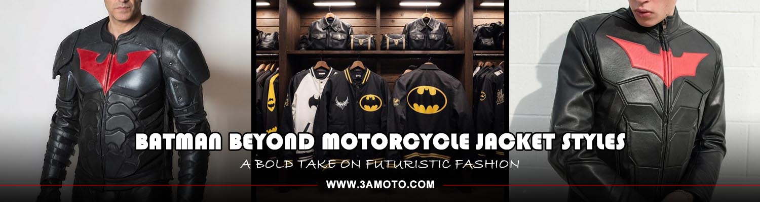 Batman Beyond Motorcycle Jacket Styles | Iconic Futuristic Fashion