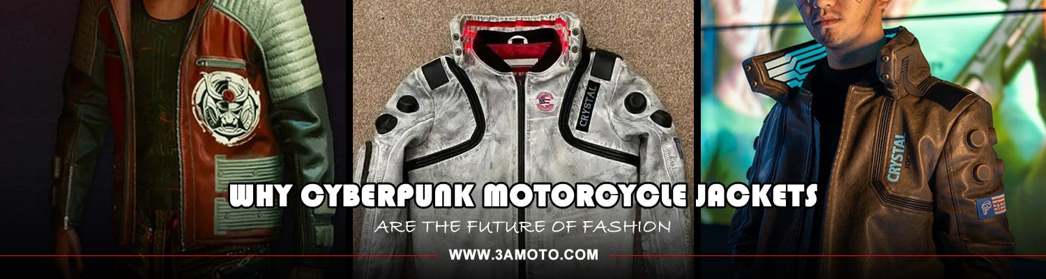 Cyberpunk Motorcycle Jackets - Bold Style & Protection | 3amoto