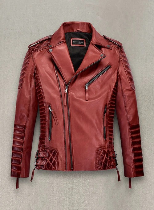 Shop BoldFire Charles Burnt Red Jacket | Free Shipping
