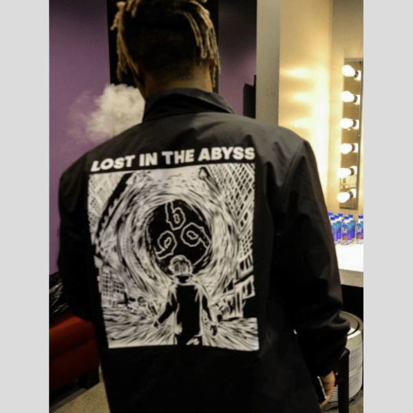 Buy Juice WRLD Lost In The Abyss Black Jacket - Free Shipping