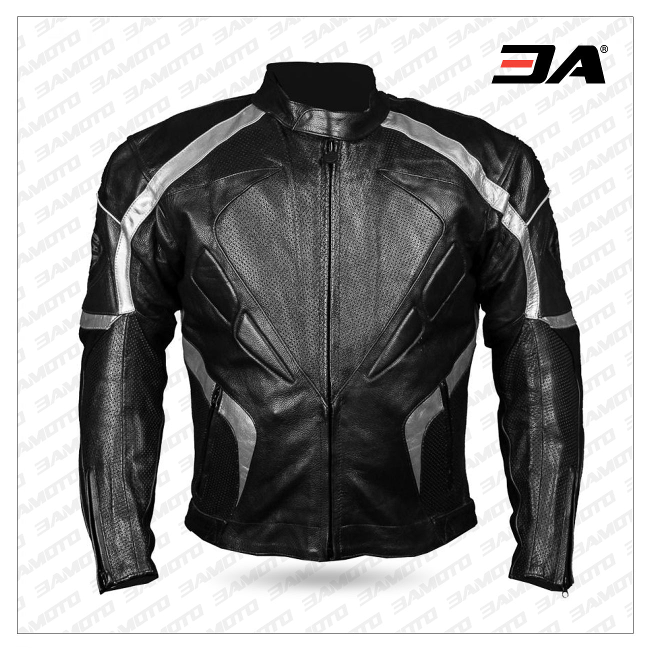 Python Motorcycle Leather Jacket - Motorcycle Jacket | 3amoto