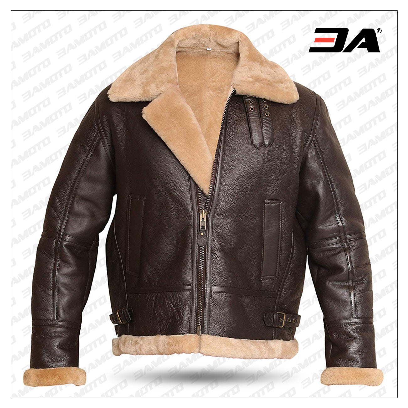 Buy RAF Aviator Bomber Real Shearling Sheepskin Jacket